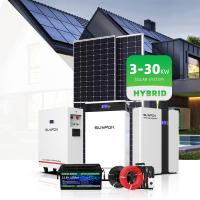 China Complete Solar Suite 20Kw 30Kw 50Kw Household Solar Power Generation System 10Kw Hybrid Solar System Panel 1000w 10000W 3-Phase for sale