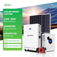 China Off-Grid Energy Systems 5Kw 6Kw 8Kw 10Kw Complete Hybrid Home Power Solar System for sale