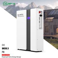 China 51.2V Lifepo4 Wall Mounted Solar Energy System Battery Pack 48V 10Kwh 200Ah Home Split CAN BMS for sale