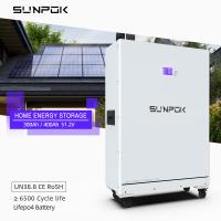 China 10000 Cycles 20kw Lifepo4 20kwh Lithium Ion Solar Battery 51.2v 400AH for Home Energy Storage for sale