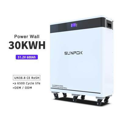 China 51.2V 628Ah 600Ah LiFePO4 Solar Energy Storage System BMS Battery House Home Floor-Mounted CAN Communication for sale