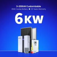 China Complete Solar Hybrid System Kit 3000W 4000W 5000W 5Kw 6Kw 10Kw 15Kw Combo Solar Panels Power System for Home for sale