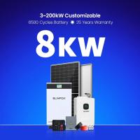 China Home Residential Roof 3KW 5KW 6KW 8KW 10KW 15KW 20KW off Grid Home Power Hybrid Solar Energy Systems for sale