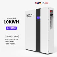 China New Energy 10kwh Lifepo4 Power Wall Batterie Lifepo4 48V 200Ah Home Battery for Solar Power System Home Energy Storage for sale
