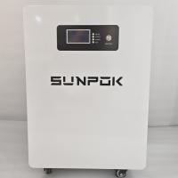 China Vertical Solar 7KWH 300Ah Lithium Ion Battery Pack Lifepo4 25.6V High Quality Mobile Vertical Solar Battery for sale