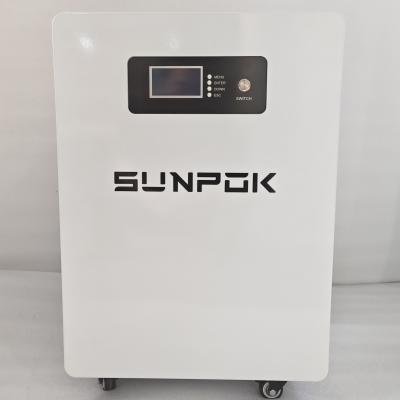 China Vertical Solar 7KWH 300Ah Lithium Ion Battery Pack Lifepo4 25.6V High Quality Mobile Vertical Solar Battery for sale