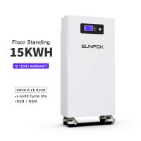China 48V 51.2V 280Ah Lithium-Ion Lifepo4 Battery Pack 15kw Vertical Solar System Home Energy Storage for sale