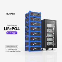 China 48V 51.2V 100Ah 200Ah LiFePO4 5kWh 10kWh House Rack Lithium Battery 5kW 10kW Home Solar Energy Storage Battery for sale