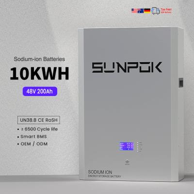 China Solar Power Bank Lithium Battery 48V 200ah Sodium Ion Battery Energy Storage Battery for sale