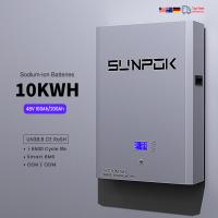 China Powerwall 48V 10kwh Batteries 51.2v 200ah Home Solar Energy Storage Sodium Ion Battery for sale