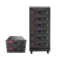 China 5KWh 10KWh 51.2V 48v 100ah 200ah Solar Energy Storage Power Server Rack LiFePO4 Battery Pack for Home Energy Storage for sale