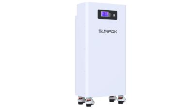 China Standing 48V 300Ah Lithium Ion Battery 51.2V LiFePO4 Vertical Batterie Pack 15Kwh Floor Mounted Solar Home Energy Storage System for sale