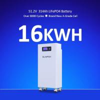 China Home Energy Storage System with 15Kwh Capacity 51.2V 280Ah 314Ah Solar LiFePO4 Lithium Ion Battery Pack for sale