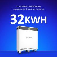 China Large Capacity 30kwh Home Energy Storage Batteries 51.2V 600Ah Lithium LiFePo4 Battery System With BMS for Solar System for sale