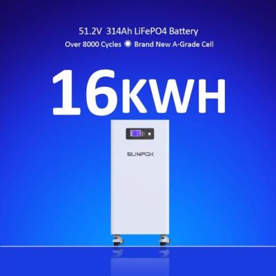 China 48V 51.2V 300Ah 15KWH Lithium Iron Phosphate Home Storage Battery OEM ODM 48 Volt 300AH Lithium Ion Battery for sale