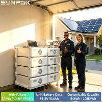 China SUNPOK Small Commercial Industrial Lithium Ion Energy Storage System Pack 314AH 51.2V 15KWH High Voltage IP54 Protection Hybrid for sale