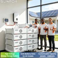 China SUNPOK Split Rack-Mounted High Voltage 51.2V 314Ah LiFePo4 Lithium Battery Pack Hybrid Off Grid Home Industry Energy Storage for sale