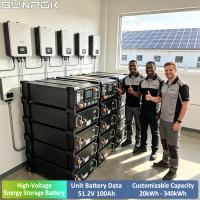 China SUNPOK ESS High Voltage Energy Storage Lithium Battery 5kWh LiFePO4 Battery Rack Module for Solar Energy System for sale