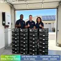China SUNPOK High Voltage 51.2V 48V 100Ah 5kWh LiFePO4 Battery Pack High Voltage Commercial Industrial Solar Energy Storage System for sale