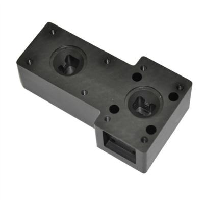 China Customized Brushed Texture Metal Steel CNC Milling Parts Aluminium Cube for sale