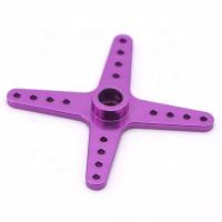 China OEM CNC RC Parts Machining Micro Metal Aluminium Servo Horn for sale
