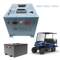 China 48V 100AH LiFePO4 Golf Cart Batteries JP-GB48100 Travel 50 Miles for sale