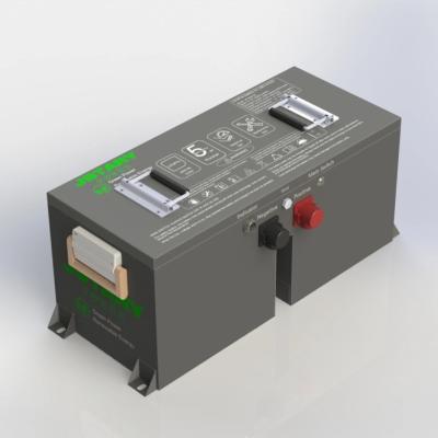 China Big Capacity Lead Acid Lithium Battery For Golf Buggy 48V 125AH for sale