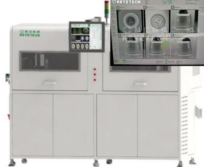 China AI Algorithm Auto Visual Inspection Machine For Cup Defectection 6 Camera for sale