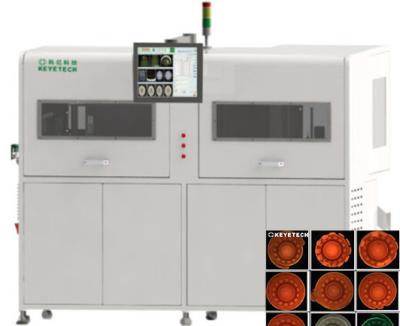 China 5 Megapixels Automated Optical 3D Aoi Inspection Machine 220V 10 Cameras for sale