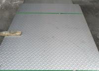China AISI 304 Stainless Steel Diamond Plate 0.45mm Pattern Checker Plate BA Finished for sale