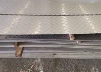 China AISI 304 Stainless Steel Diamond Plate 0.45mm Pattern Checker Plate BA Finished for sale