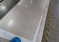 China Silt Edge SS 304 Chequered Plate Embossed Pattern Diamond Galvanized for sale