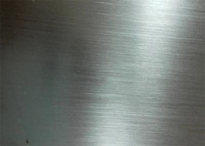 China Hairline Stainless Steel Plate NO.4 Brushed Surface Finish 0.3mm Thick 1000mm Width for sale