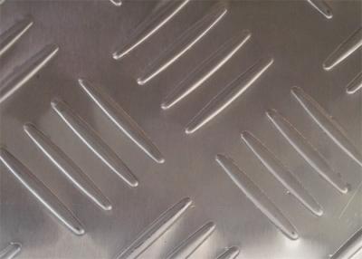 China Flat Diamond Embossed SS 304 Chequered Plate for sale