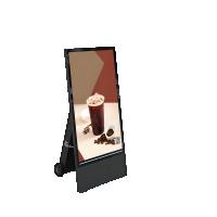 China 32 Inch IP65 Waterproof Portable Advertising Display 1800nit 60Hz 5ms Response Time for sale