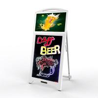China 21.5 Inch 1080p Portable Dual Screen Display 700 Nits High Brightness for Pop Up Stalls for sale