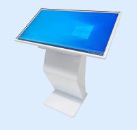 China 65 Inch 4K UHD IR Interactive Digital Signage 20 Point Touch Showroom Display for sale