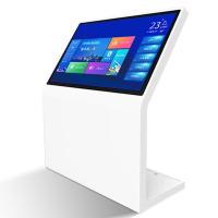 China 4K Ultra HD LCD Touch Screen 43-85 Inch Anti Tip Base Interactive Display 20 Point Infrared for sale