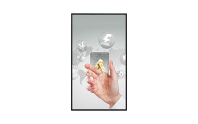 China 65 Inch 3840x2160 Double Sided Window Display Commercial Digital Signage 4000 Nits for sale