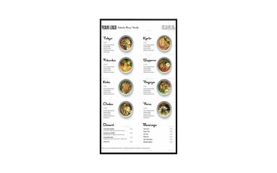 China 75 Inch Seamless Splicing Outdoor Digital Signage 4000 Nits High Brightness Window Display for sale
