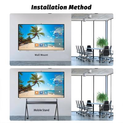 China AV Integrated Touch Screen Classroom Board Metal Housing 65 Inch Interactive Whiteboard for sale