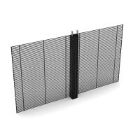 China Slim Profile Transparent LED Panel 80% Transparency Anti Glare Magnetic Lock Display for sale