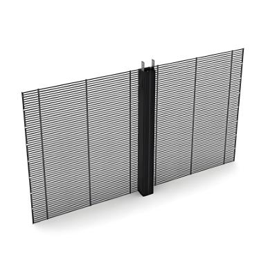China Slim Profile Transparent LED Panel 80% Transparency Anti Glare Magnetic Lock Display for sale