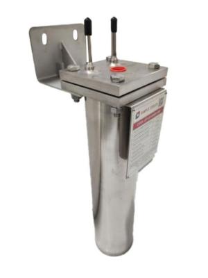 China COOL-DT-33-10M-2205 SAMPLE COOLER 2205 duplex steel material for shell and coil for sale