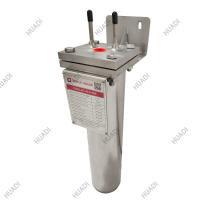 China COOL-DT-45-6-400 SAMPLE COOLER monel400 material for shell and coil for sale