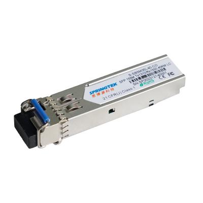China Ethernet SFP BIDI 40km 1310/1550nm 155M SM LC DFB DOM Optical Transceiver Module for sale