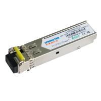 China Brand Compatible 155M Single Mode BiDi 120km LC Tx1550/Rx1490nm DDM SFP Industrial Fiber Optic Module for sale