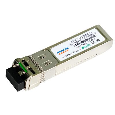 China 10G CWDM Fiber Transceiver Module 80km Optical Transceiver Module for sale