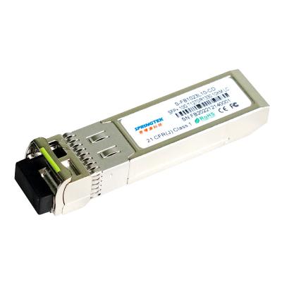 China LC Simplex Cisco 10G SFP+ Transceivers T1270/R1330nm 10km BIDI for sale