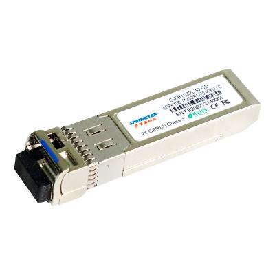 China Cisco 10G SFP+ Transceivers T1330 R1270nm 40km BIDI SFP+ Optical Transceiver Module for sale